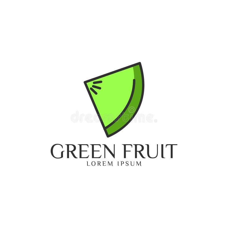 Fruit frais Logo Vector illustration de vecteur. Illustration du ...