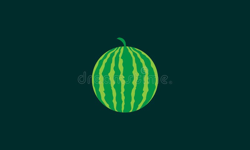 Fruit Fresh Watermelon Circle Abstract Logo Design Vector Symbol Icon ...