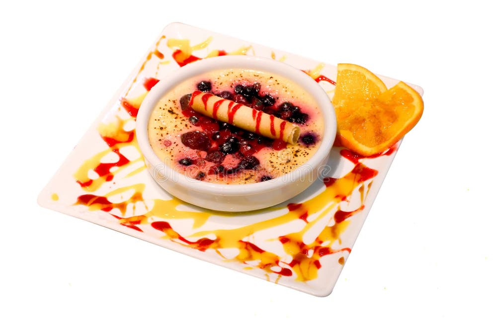 Fruit gratin stock photo. Image of fruit, good, dessert - 1919158