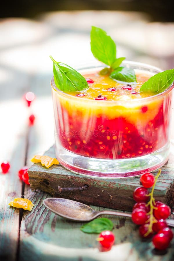 Fruit Health Orange Currant Mousse Stock Photos - Free & Royalty-Free ...