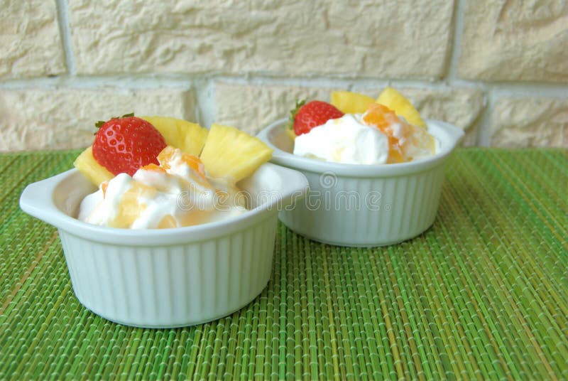 Fruit ice cream stock image. Image of cream, refreshing - 14314205