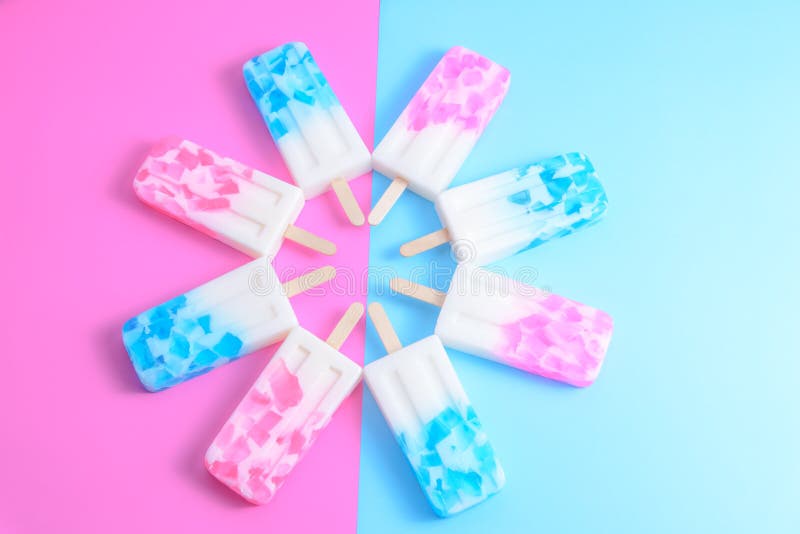 Fruit Ice Cream Stick , Popsicle , Ice Pop or Freezer Pop with ...