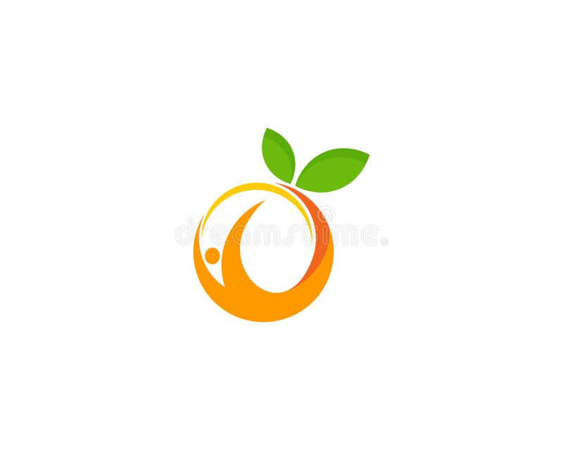 Fruit Icon Logo Design Element Stock Vector - Illustration of ...