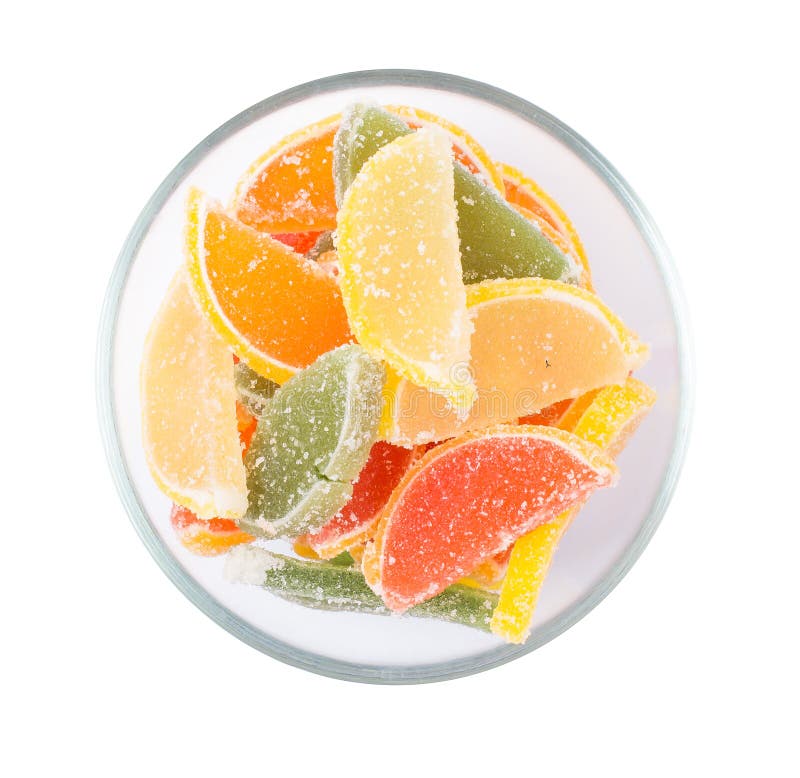 Fruit jelly fruit segments stock image. Image of accumulation - 77242637