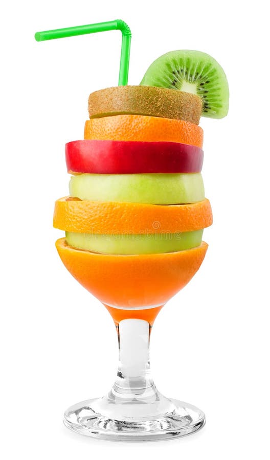 Slices of fruit and juice stock photo. Image of color - 2436738