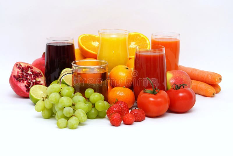 Fruit Juices stock image. Image of drinks, carrots, healthy - 54280693