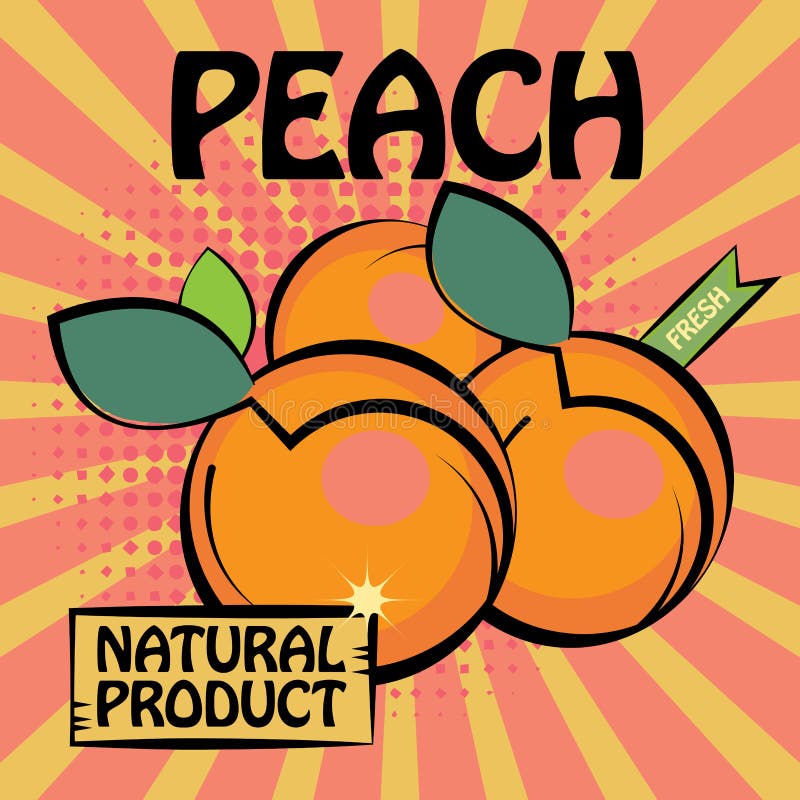 Peach Sticker Stock Illustrations – 2,562 Peach Sticker Stock ...