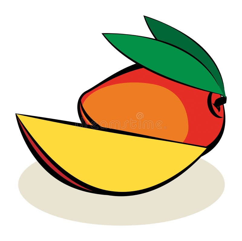 Fresh Mango Fruit Sticker Icon Stock Illustrations – 926 Fresh Mango ...