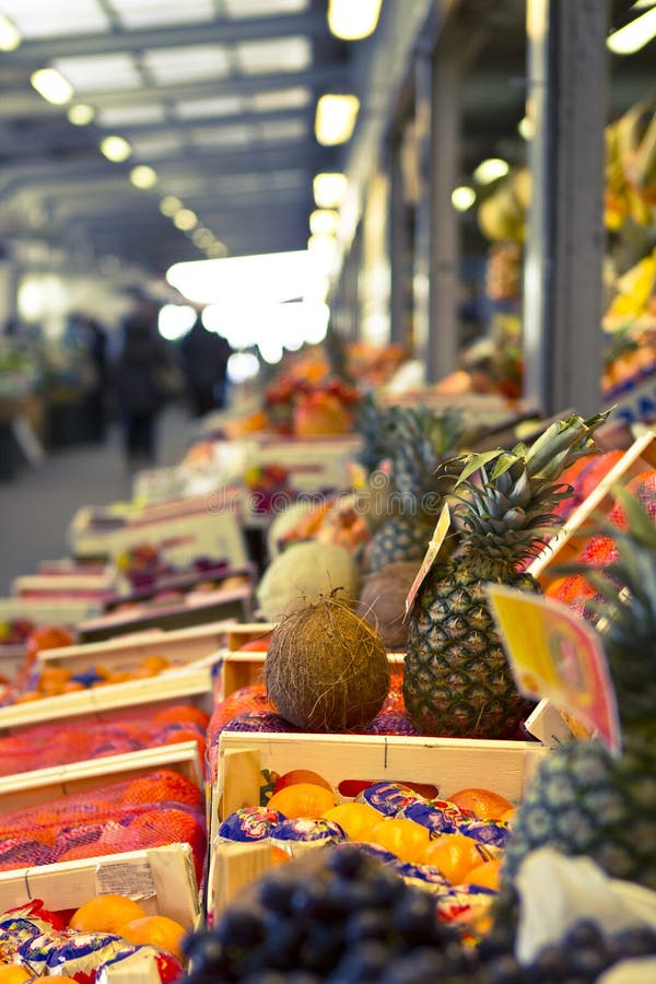 Fruit market stock photo. Image of shop, oranges, mall - 23498868