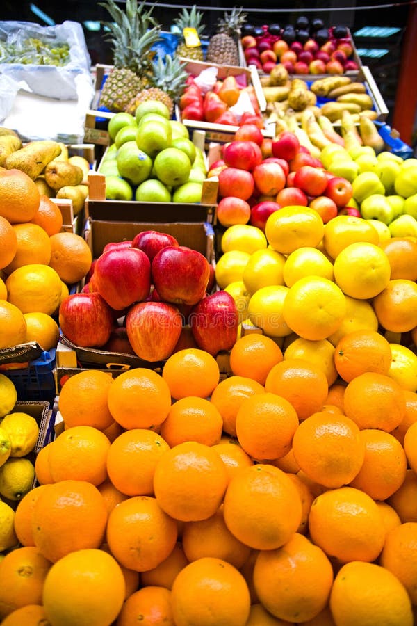 Fruit market stock photo. Image of pile, snack, lots, appetizing - 5148312