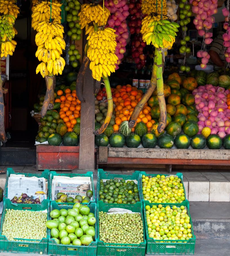 Fruit market stock image. Image of mango, food, travel - 25143359