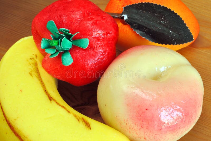 Fruit of marzapane stock image. Image of sicilian, food - 29574513