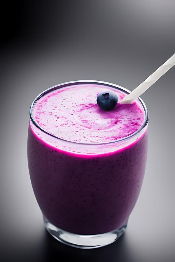 Fruit milkshake stock illustration. Illustration of cocktail - 281664995