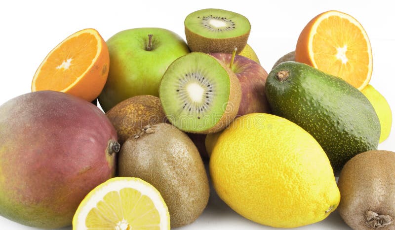 Fruit mix stock photo. Image of sweet, citrus, ripe, fruity - 22087194