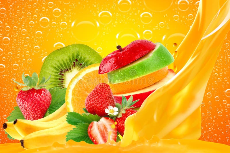 Fruit mix stock photo. Image of background, health, citrus - 23560646