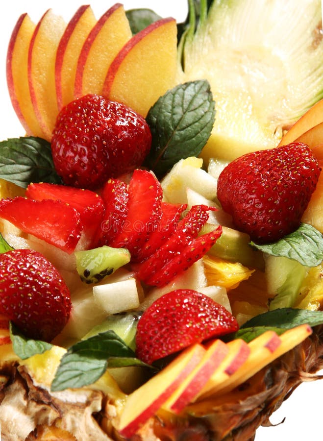 Fruit mix dessert stock photo. Image of dessert, green - 5530028