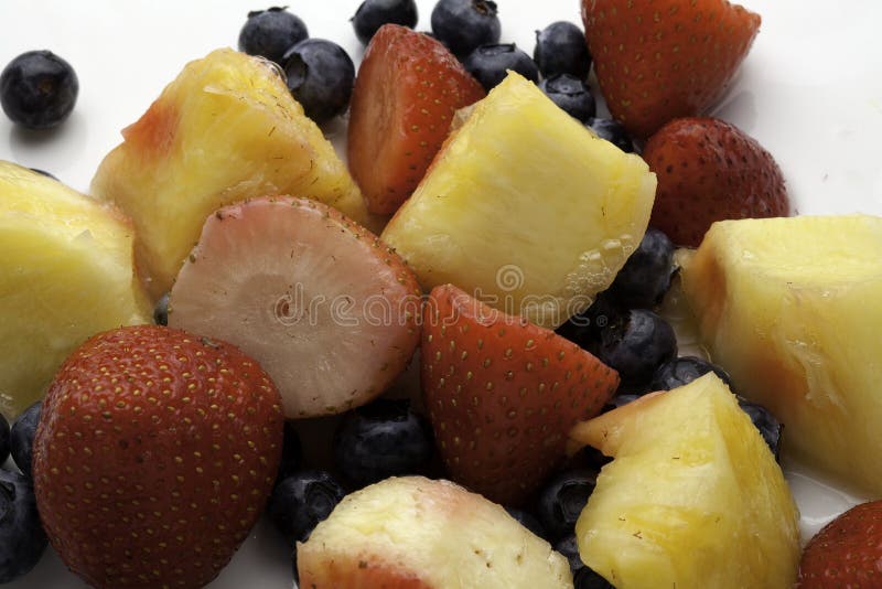 Fruit Mixture stock image. Image of healthy, tasty, pineapple - 36477045