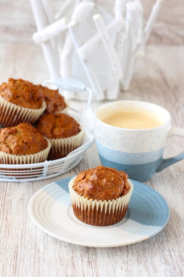 Fruit and nut muffins stock photo. Image of brunch, nuts - 250217202