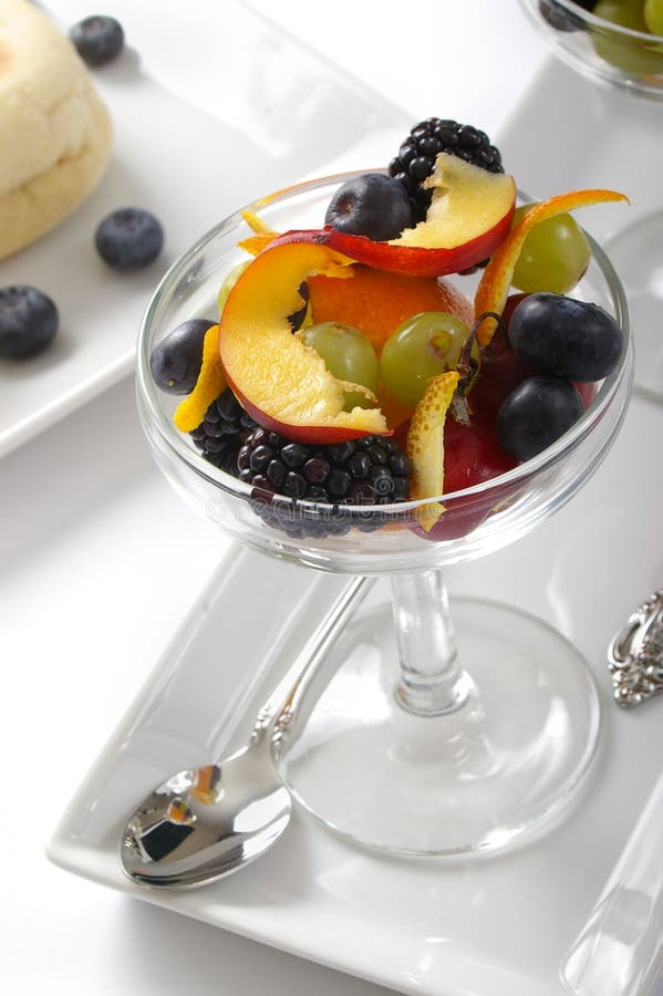 Fruit Parfait stock image. Image of orange, salad, cherry - 1865543