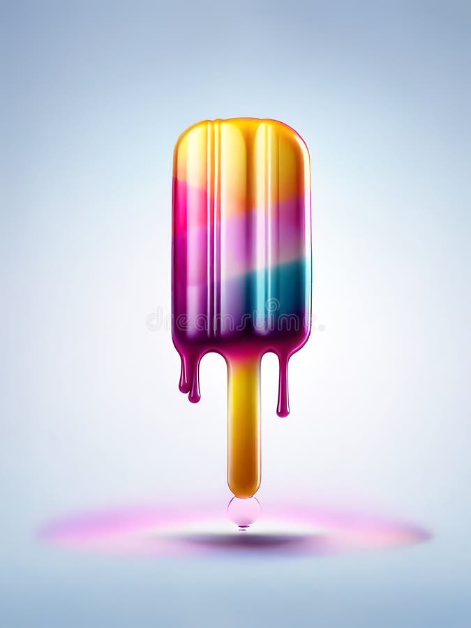 Red White Blue Popsicle Melting Stock Illustrations – 29 Red White Blue ...