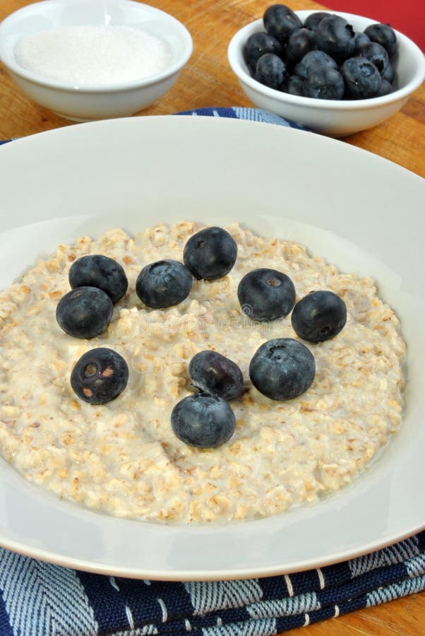 Fruit with Porridge on a Plate Stock Photo - Image of tasty, taste ...