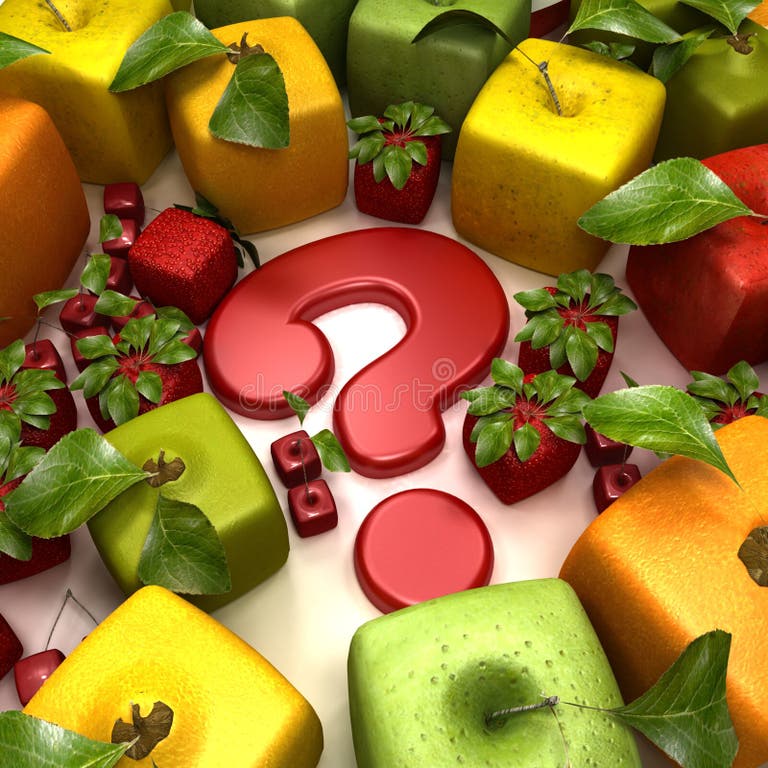 Fruit Question Mark Stock Illustrations – 460 Fruit Question Mark Stock ...