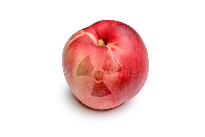 Fruit radioactif photo stock. Image du pollution, risqué - 43870064