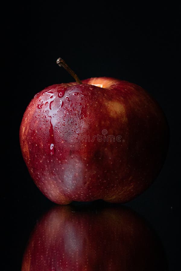Fruit red apple stock photo. Image of closeup, freshness - 355013726
