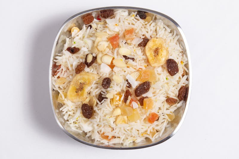 Fruit rice stock image. Image of cream, chocolate, grain - 268189573
