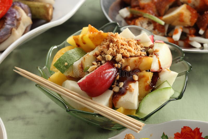 Fruit rojak stock photo. Image of penang, snack, fruits - 27179566