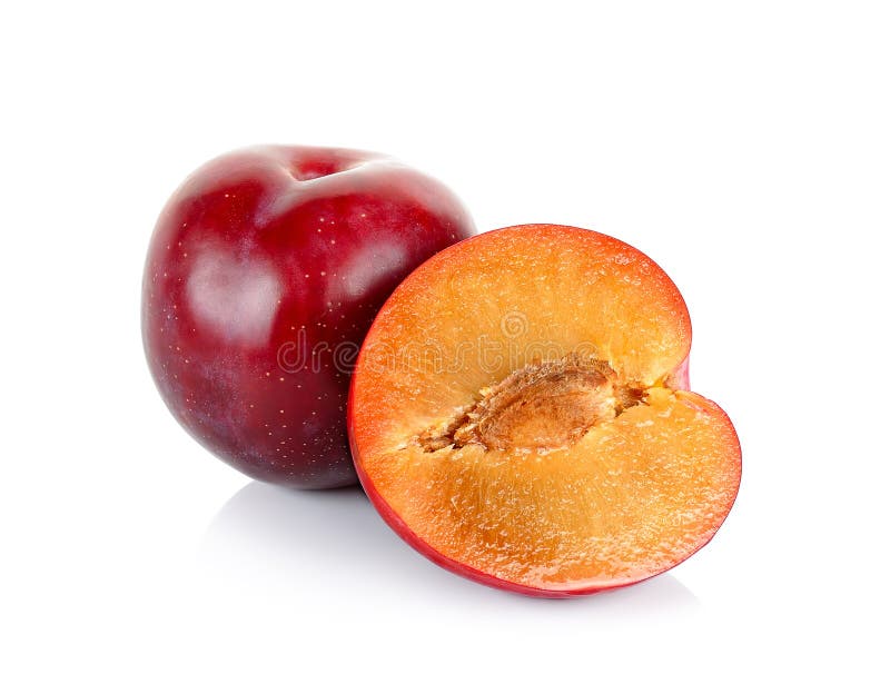 Prune rouge image stock. Image du rouge, prune - 43073293