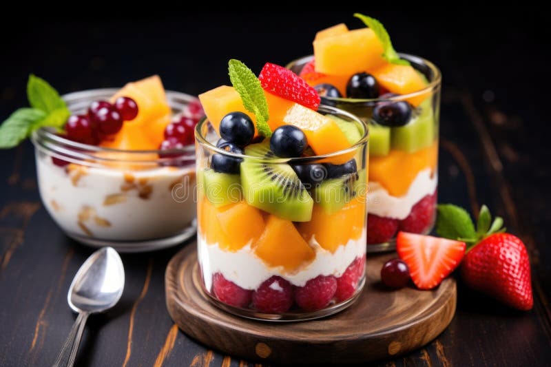 Fruit Salad As a Dessert Alternative Stock Image - Image of salad ...