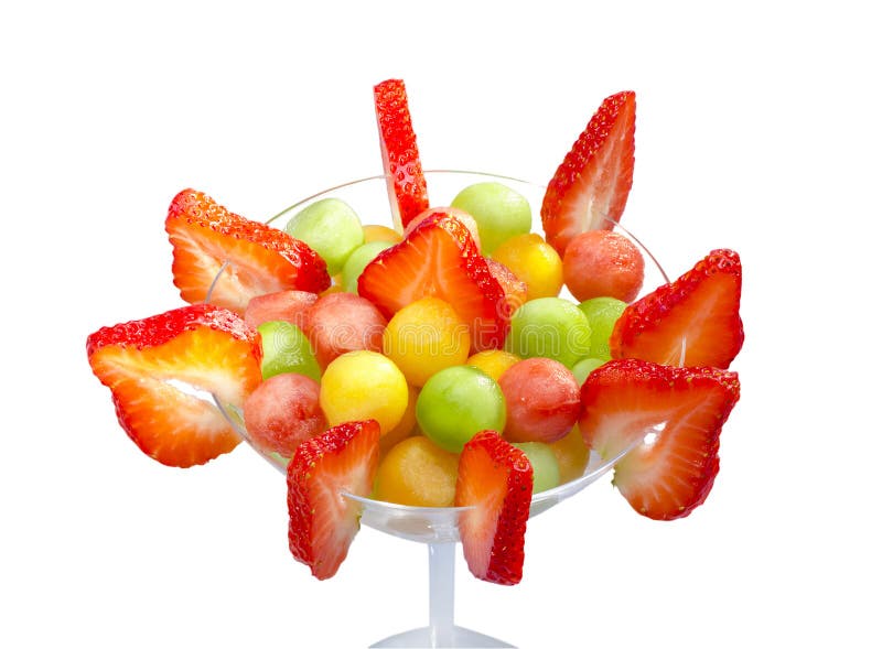 Fruit salad. stock photo. Image of strawberry, fruit - 35839092