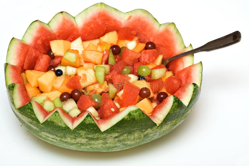 Fruit Salad Watermelon stock photo. Image of carve, buffet - 2623458