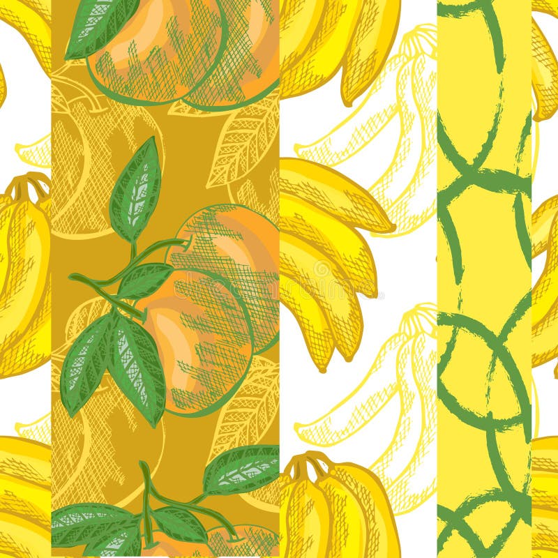 Fruit seamless pattern stock vector. Illustration of endless - 220266209