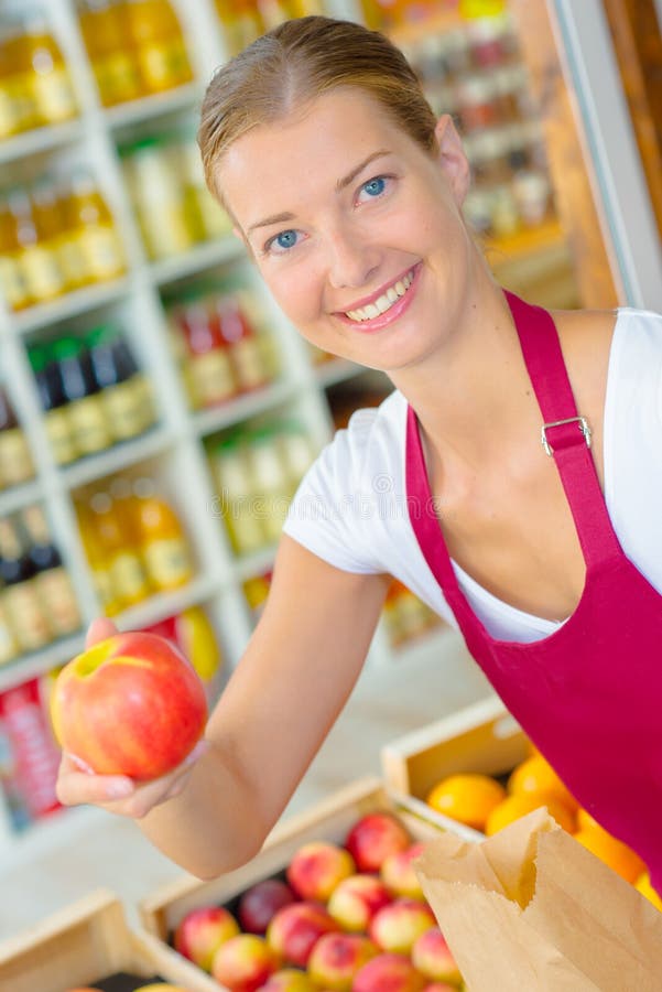 Fruit section supermarket stock image. Image of economy - 86205907