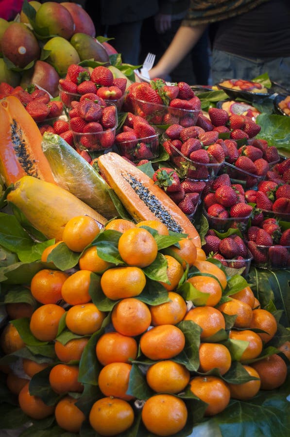 Fruit selection stock image. Image of fruit, barcelona - 28366831