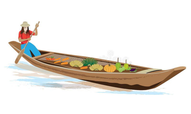 Sampan Boat Stock Illustrations – 71 Sampan Boat Stock Illustrations ...