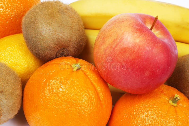 Fruit set stock photo. Image of citrus, apple, cherry - 29643634