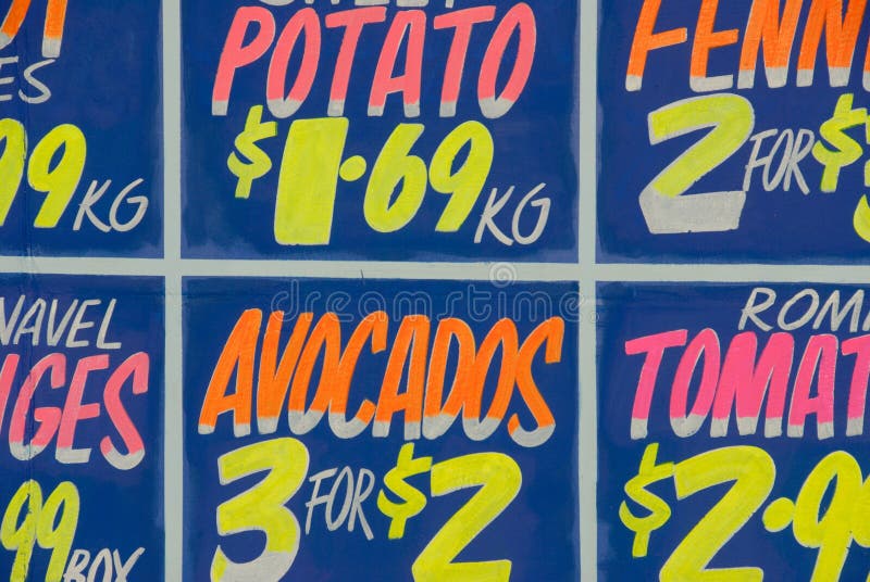 A fruit shop sign stock image. Image of produce, apple - 2501517