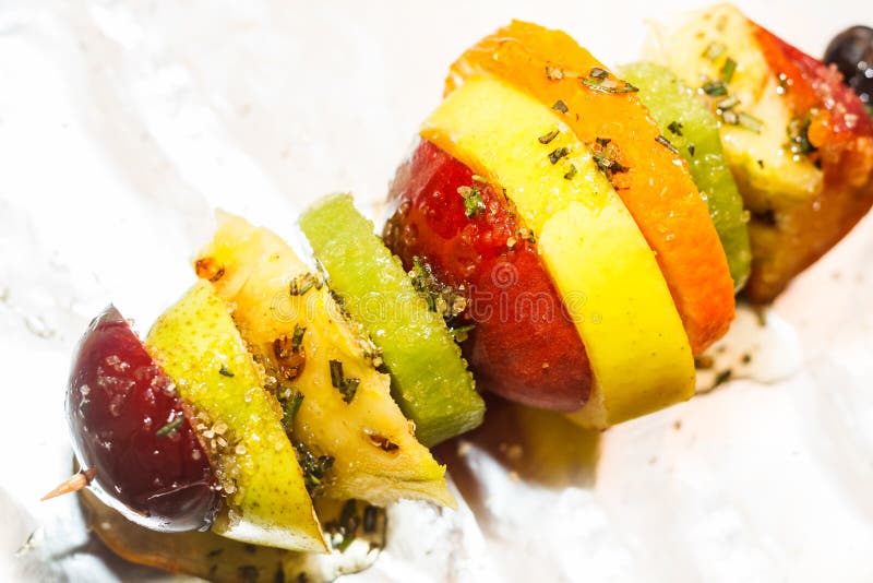 Fruit skewer detail stock image. Image of piece, kaki - 35460663 Fruit skewer detail stock image. Image of piece, kaki - 35460663