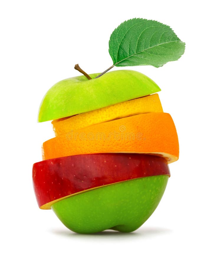 Fruit slices stock photo. Image of nutrition, mixed, group - 46450950