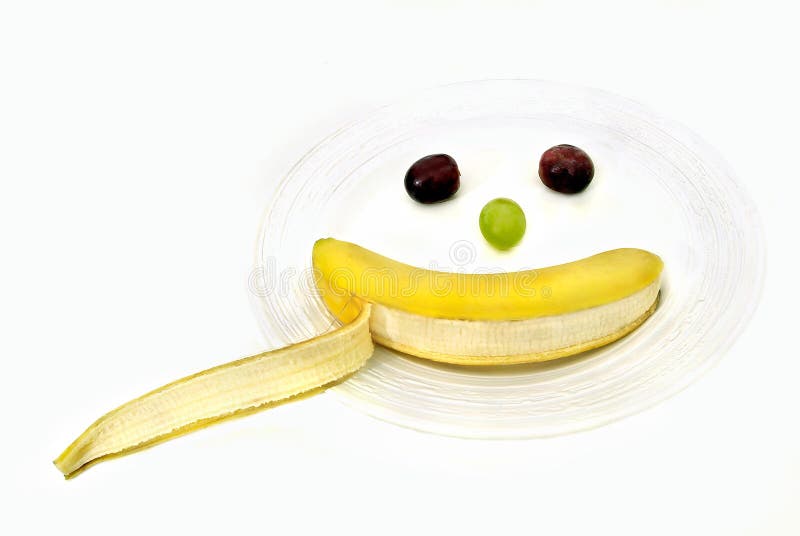 Fruit smiley stock photo. Image of food, nose, smile - 17370732