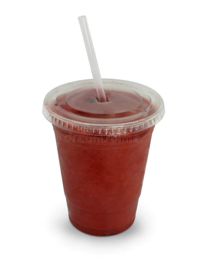 Fruit Smoothy stock photo. Image of smoothie, straw, isolated - 24125418