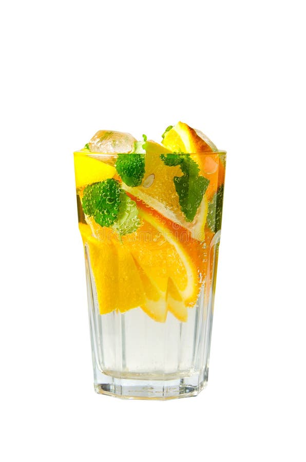 Fruit soda drink isolated stock photo. Image of party - 69899776