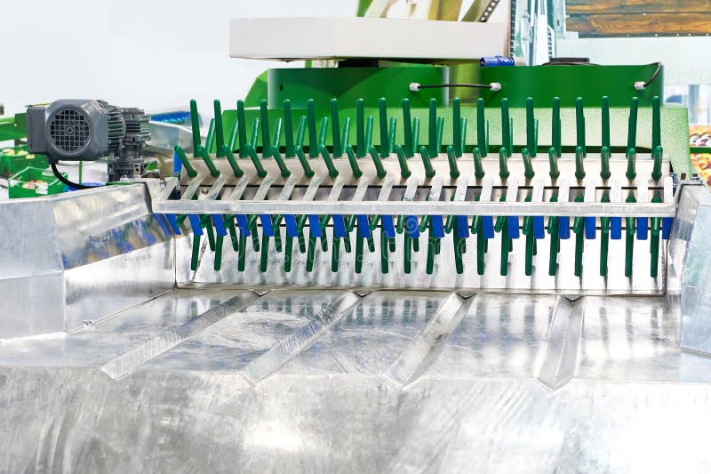 Fruit Sorter Agricultural Machine Stock Photo - Image of organic ...