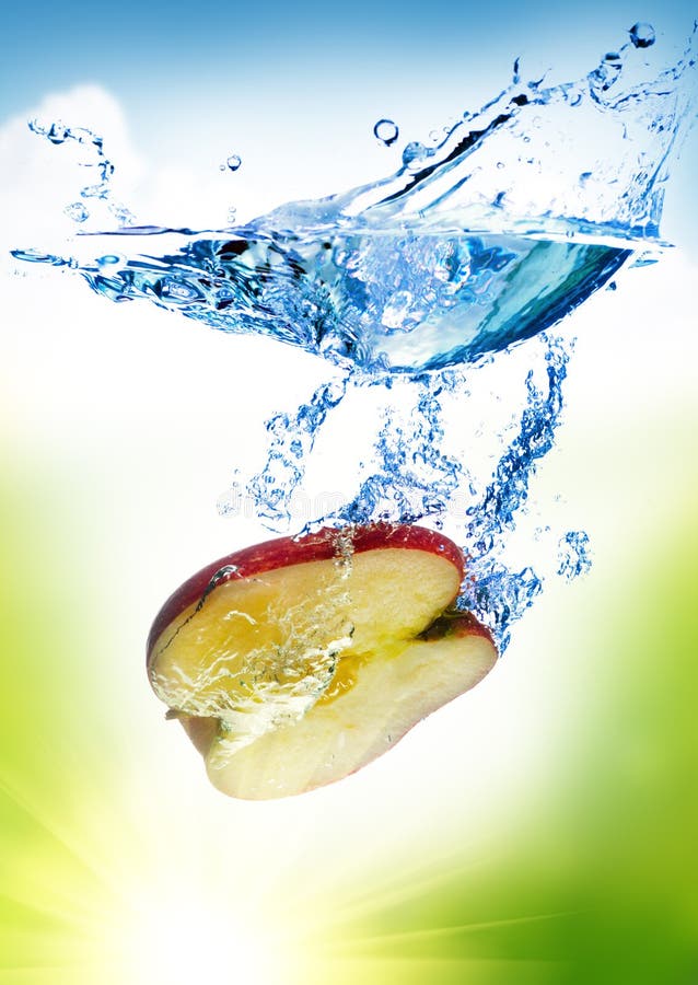 Fruit splash stock image. Image of falling, shot, motion - 8784065