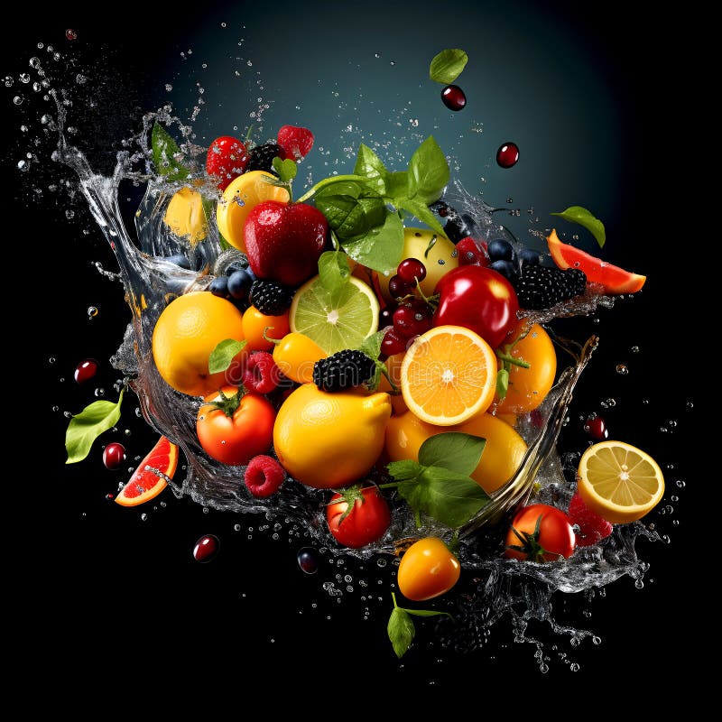 Com Fruit Splash Stock Illustrations – 5 Com Fruit Splash Stock ...