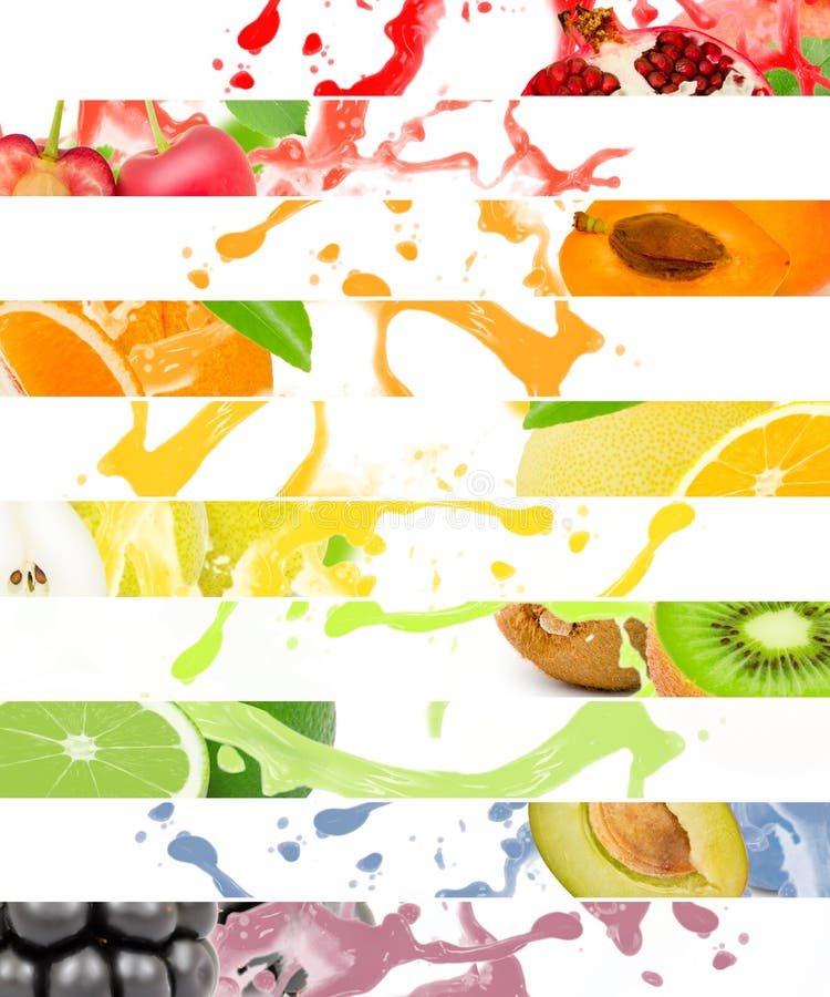 Fruit splash stock photo. Image of drink, abstract, multicolor - 59440180