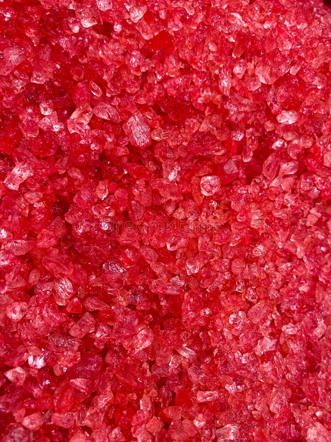 Fruit Sugar. Chalked Pieces of Fruit Red Sugar Stock Photo - Image of ...